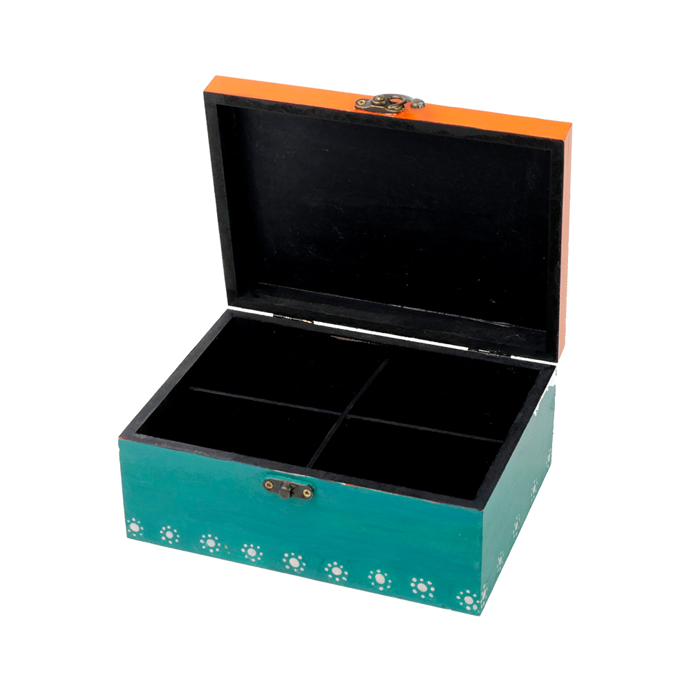 Exquisite Jewellery Box hand-painted with an original Scandinavian art ...